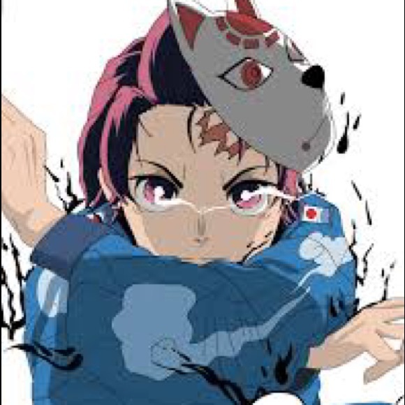 Wall Decor | Demon Slayer Tanjiro Glowing Fox Mask Led Light Up Mask ...